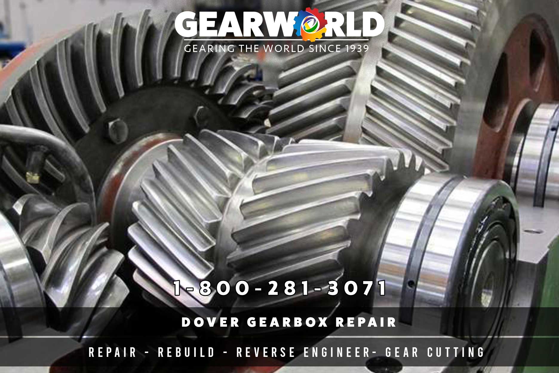 Dover Gearbox Repair & Rebuild - Call GearWorld